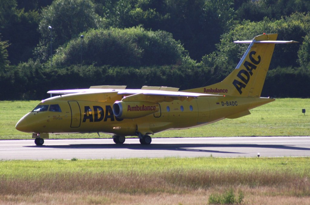 ADAC Ambulance,D-BADC,(c/n3216),Dornier Do-328JET-310,01.08.2012,HAM ...