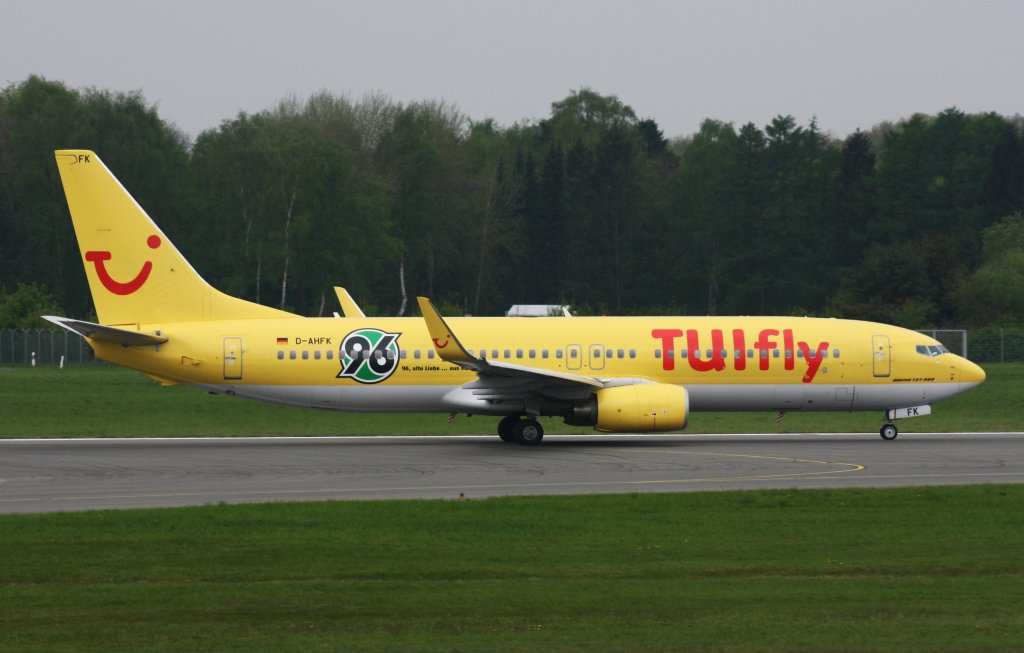 TUIfly,D-AHFK,(c/n27991),Boeing 737-8K5(WL),04.05.2012,HAM-EDDH,Hamburg ...