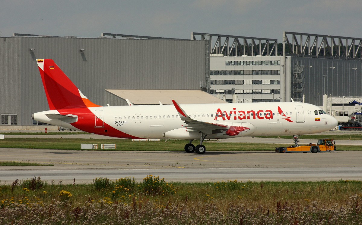 Avianca(Columbia),D-AXAF,Reg.N743AV,(c/n 6739),Airbus A320-200(SL),24. ...