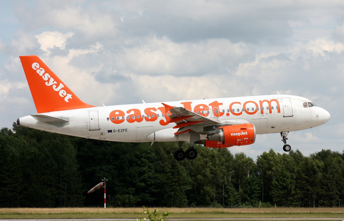 EasyJet,G-EZFE,(c/n3824),Airbus A319-111,07.06.2014,HAM-EDDH,Hamburg ...