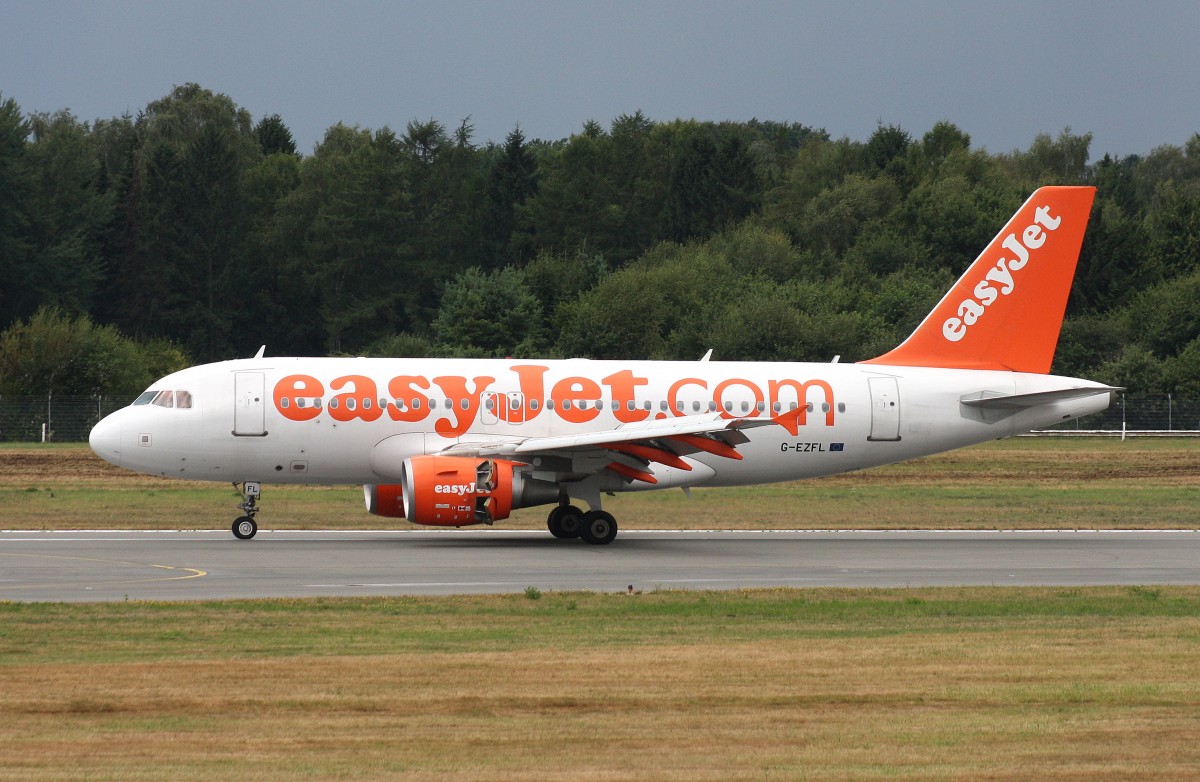EasyJet,G-EZFL,(c/n 4056),Airbus A319-111,09.08.2014,HAM-EDDH,Hamburg ...