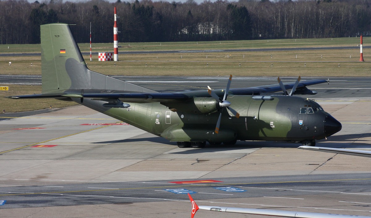 German Air Force,50+76,Transall C-160,28.02.2015,HAM-EDDH,Hamburg ...