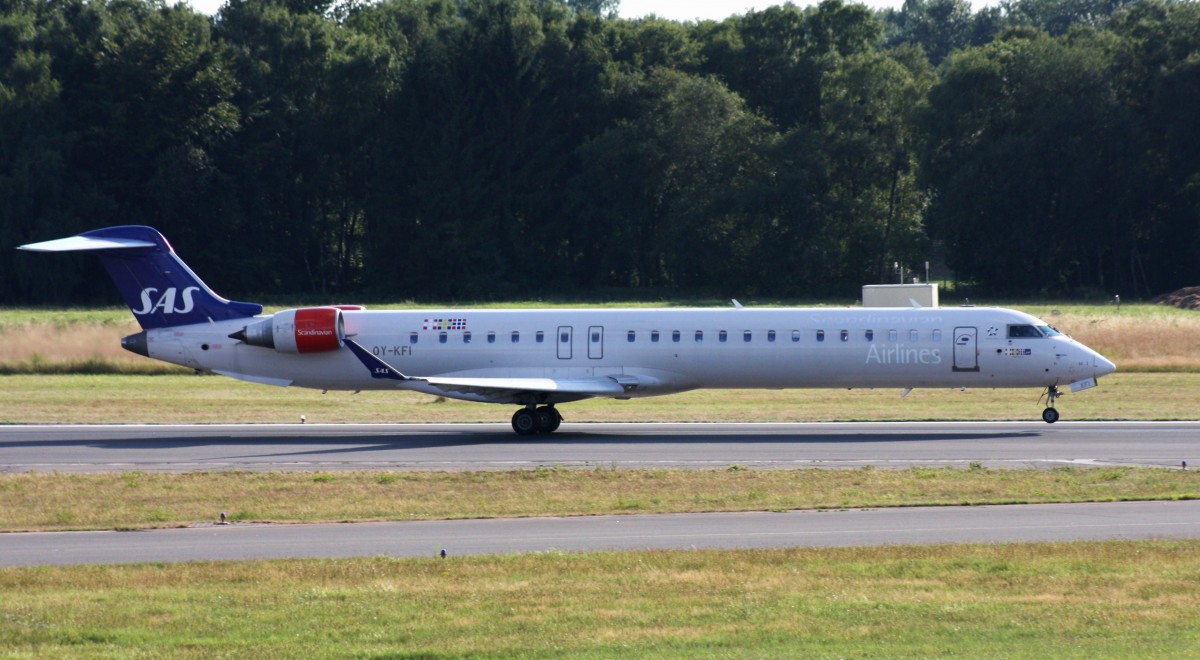 SAS,OY-KFI,(c/n15242),Canadair Regional Jet CRJ-900ER,04.08.2013,HAM ...